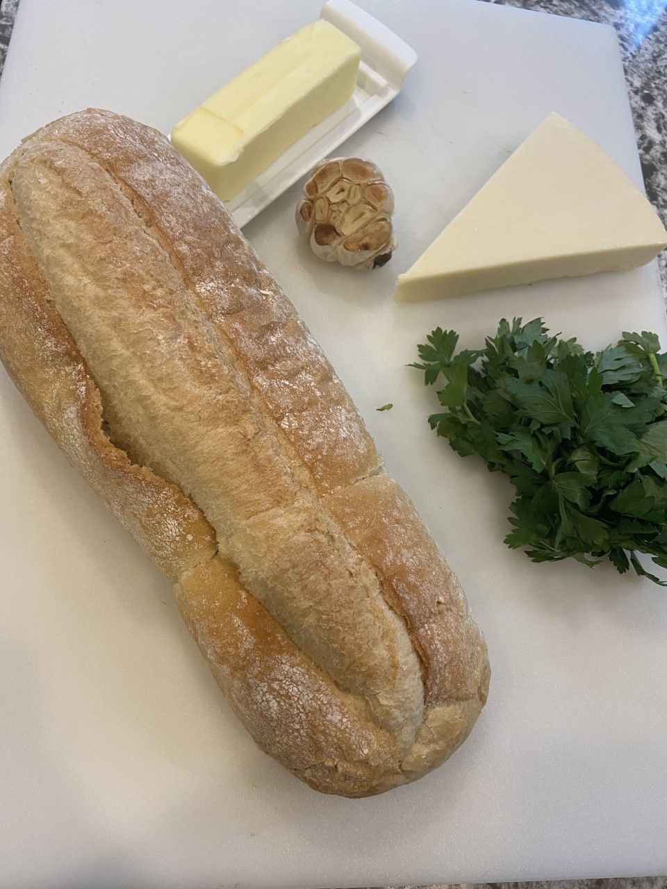 Homemade Roasted Garlic Bread - Modest Morsels