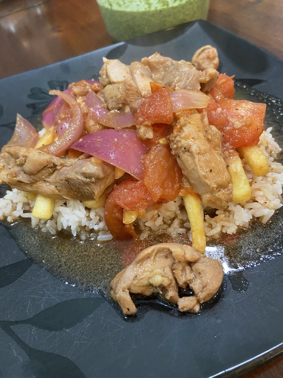 Pollo Saltado (Peruvian Chicken Stir-Fry) - Modest Morsels